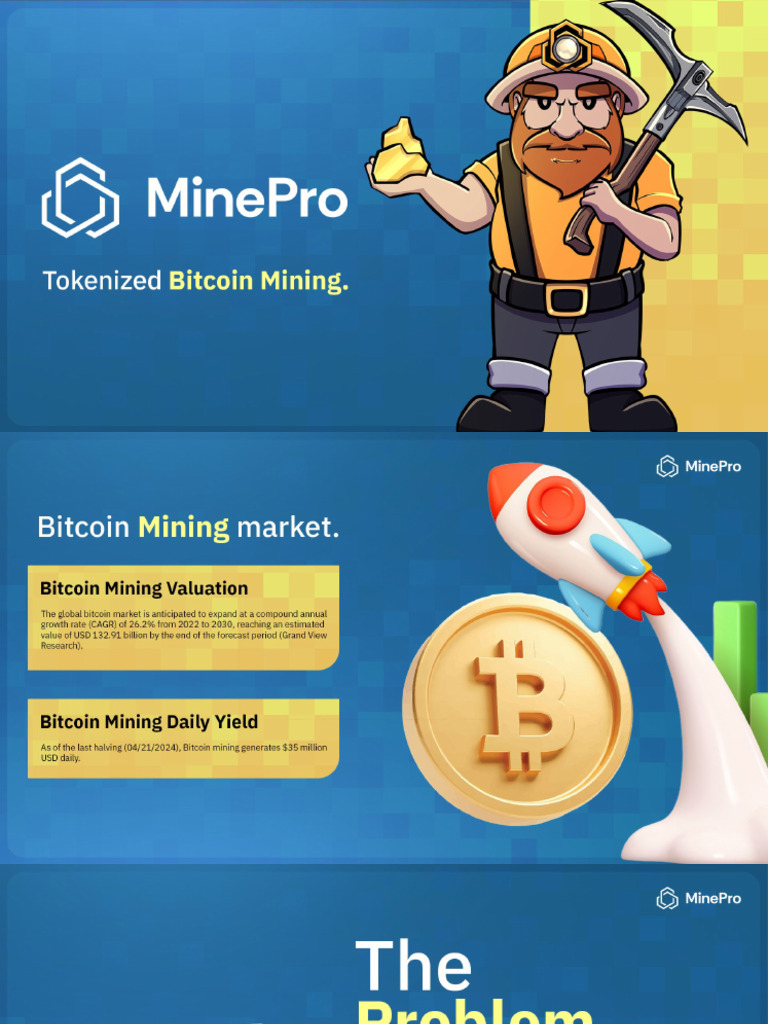 MinePro Pitch Deck | PDF