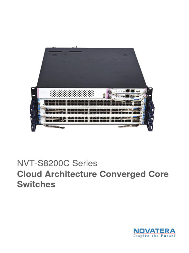 NVT-S8200C Series Cloud Architecture Converged Core Switches | PDF ...