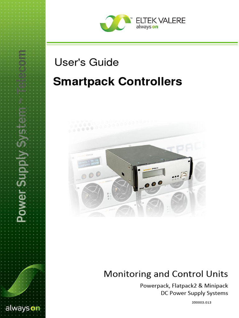 Smartpack Controllers | PDF | Usb | Power Supply