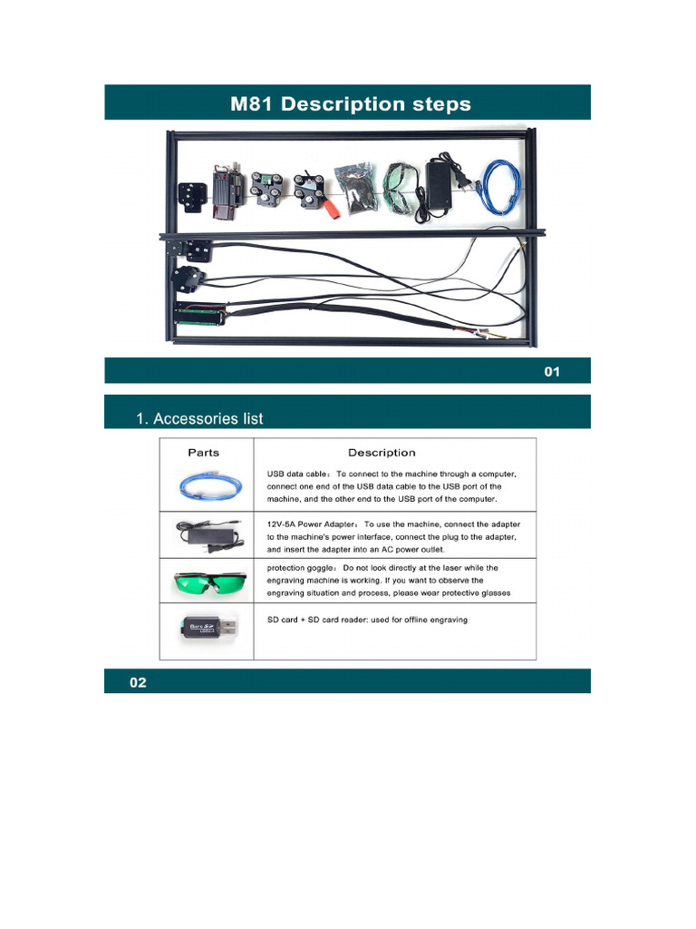M81 instruction manual | PDF