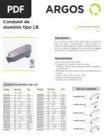 Tipos y Medidas de Condulets | PDF