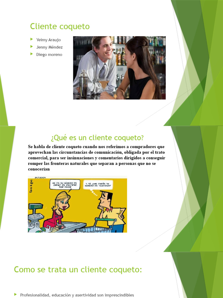 Qué Es Un Cliente Coqueto | PDF