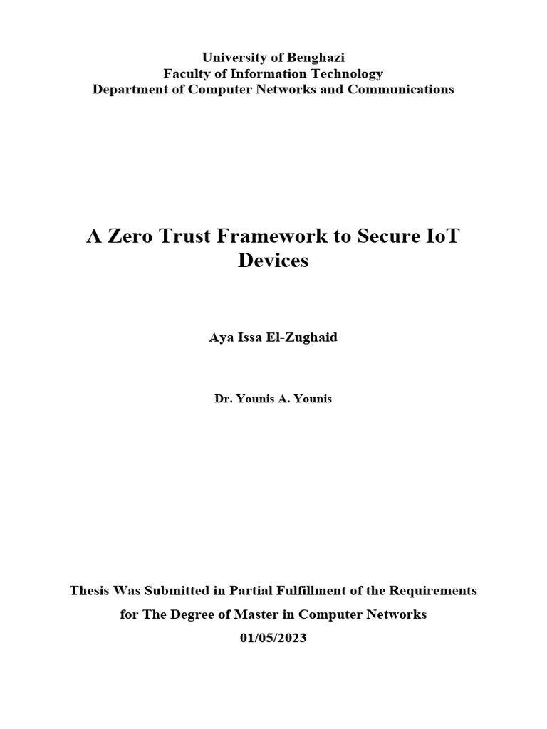 Aya Thesis Book.V7 Cropped | PDF | Internet Of Things | Computer Security