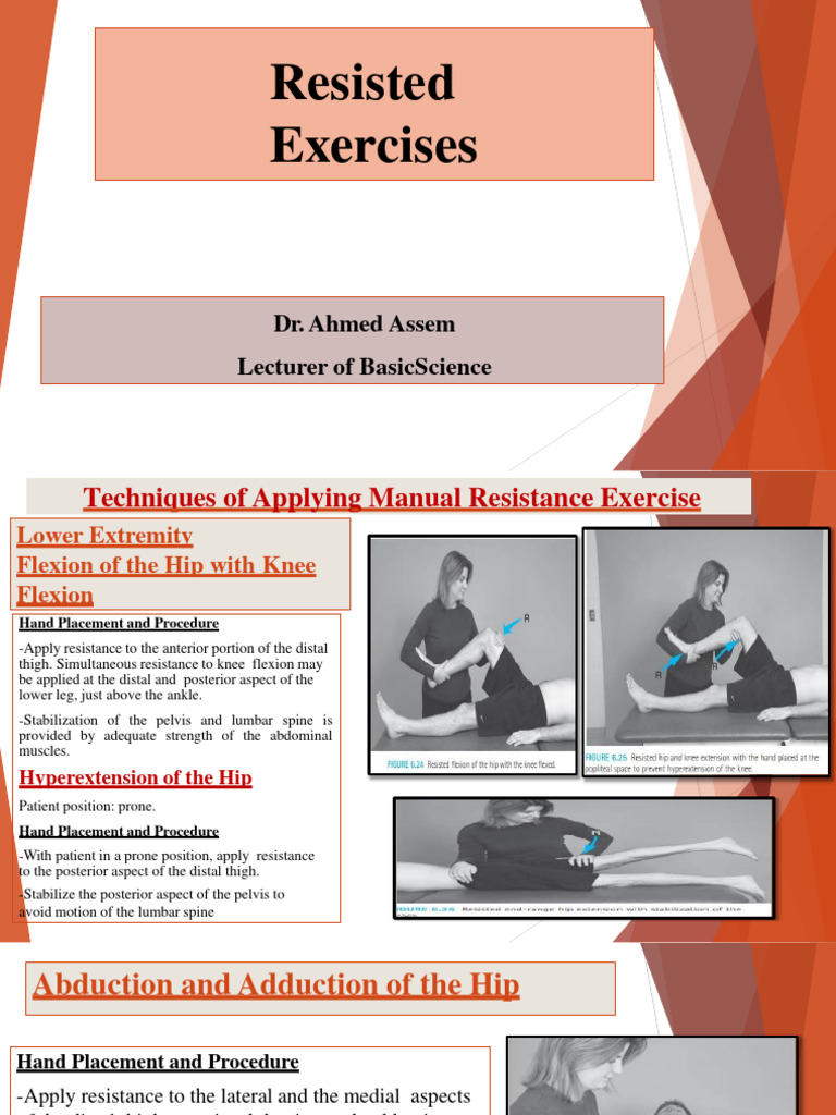 Resisted Exercises Practical Lower Limb | PDF | Anatomical Terms Of Motion | Human Leg