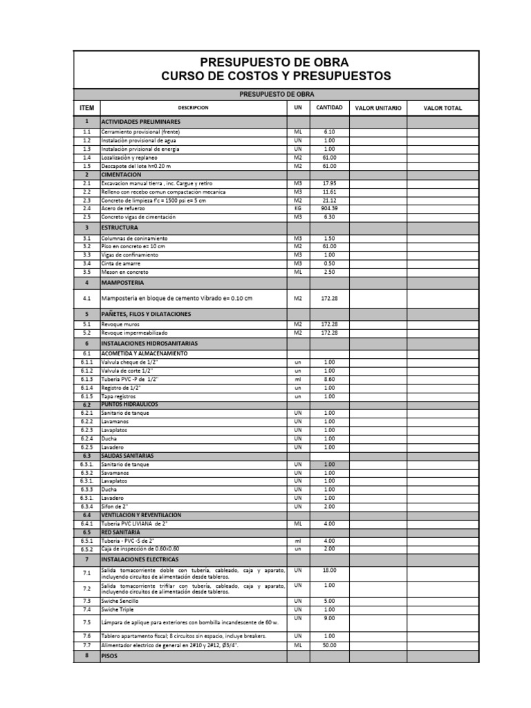 Plantilla Pdf Equipo Ingeniería De Edificación