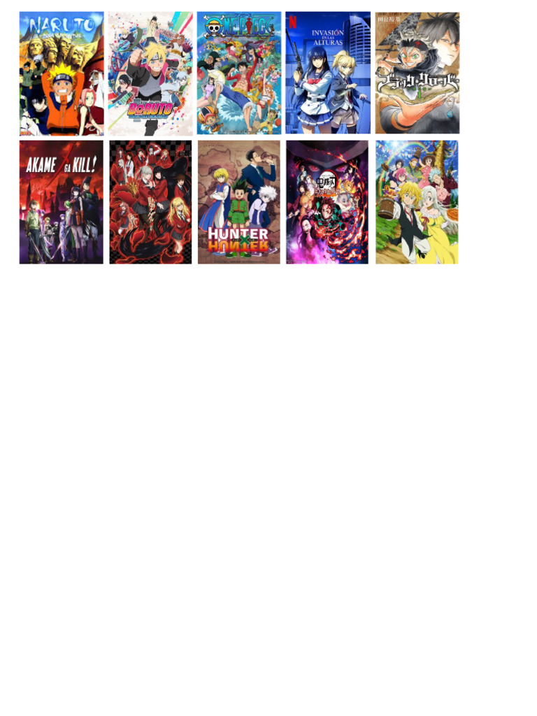 Animes | PDF