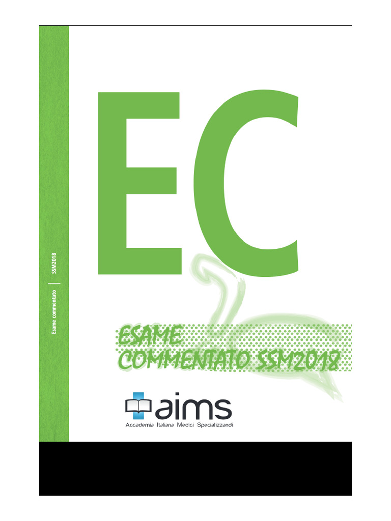 SSM 2018 Commentato | PDF