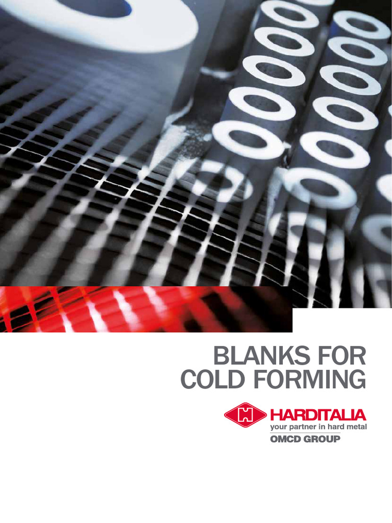 HARDITALIA Blanks For Cold Forming | PDF | Engineering Tolerance ...