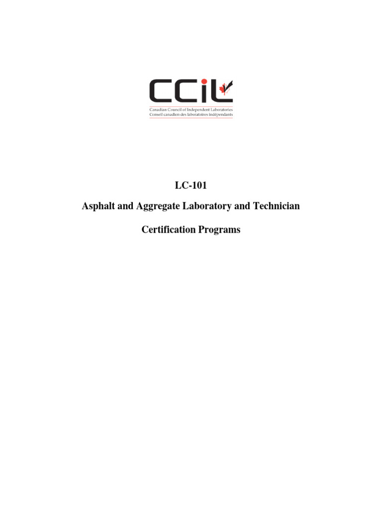 CCIL Quality Manual | PDF | Calibration | Laboratories