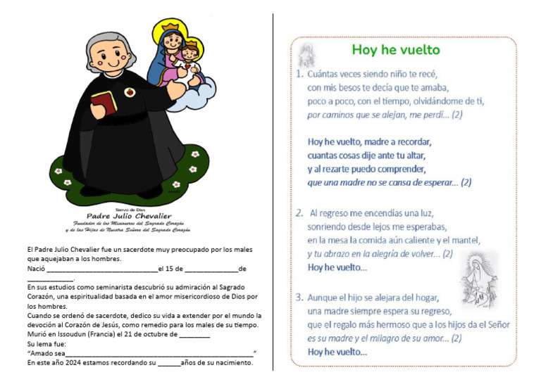 El Padre Julio Chevalier | PDF