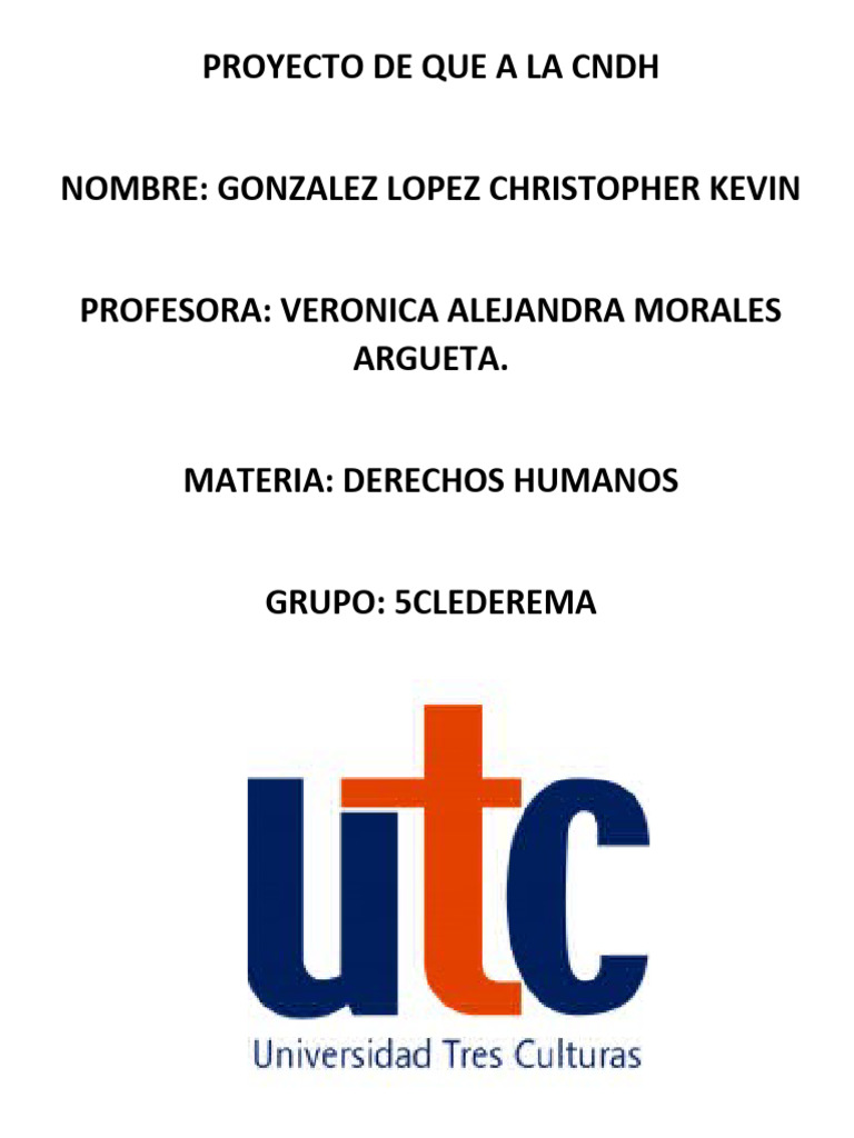 Queja CNDH | PDF | Justicia | Crimen y violencia