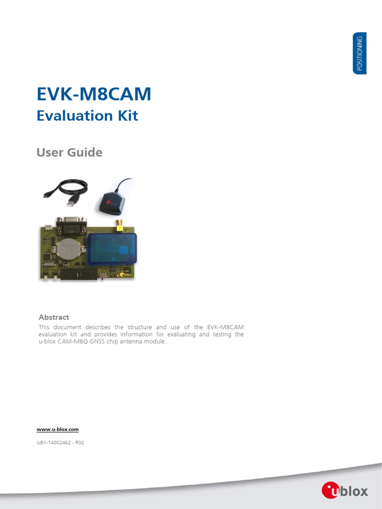 EVK-M8CAM UserGuide (UBX-14002462) | PDF | Usb | Electronics