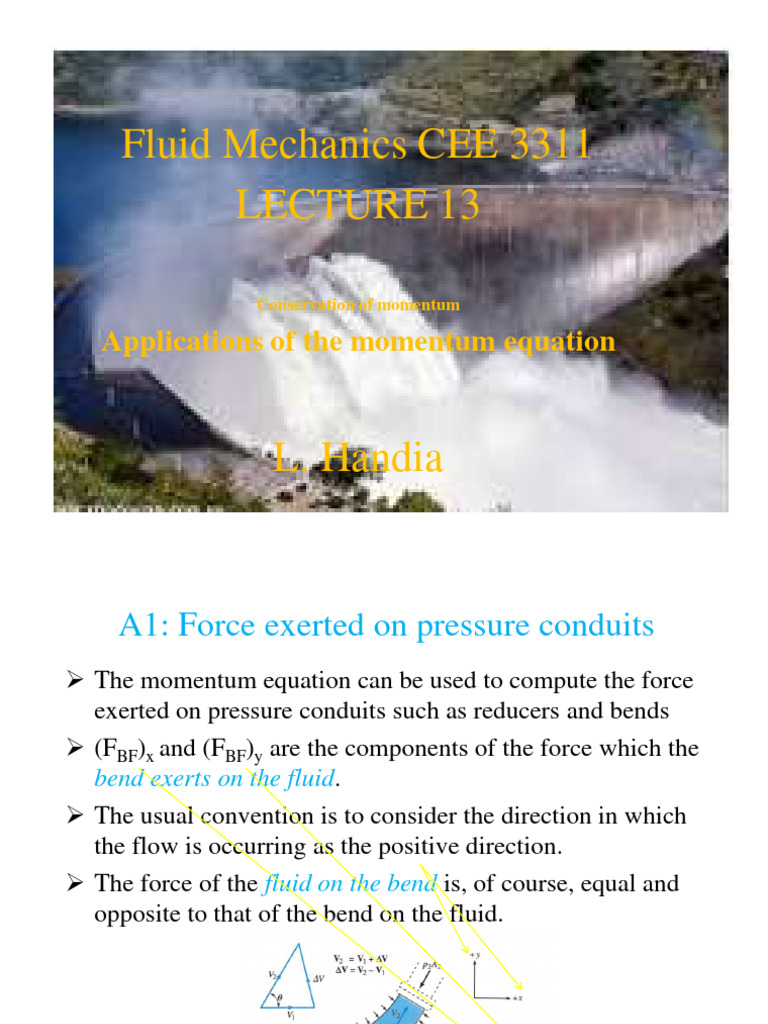 Fluid Machanics | PDF | Fluid Dynamics | Force