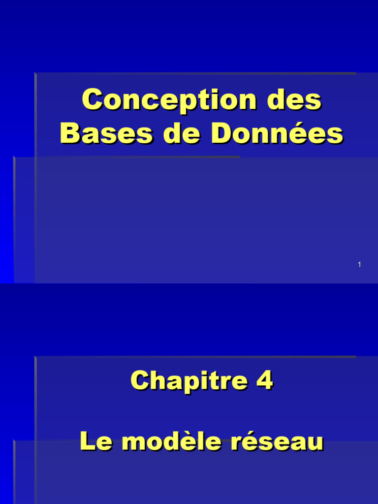 Chap4 Modele Reseau Hela | PDF | Bases de données | Modèle mathématique