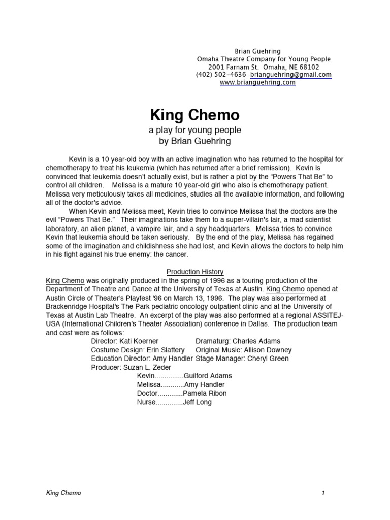 King Chemo 9 Scene Sample | PDF