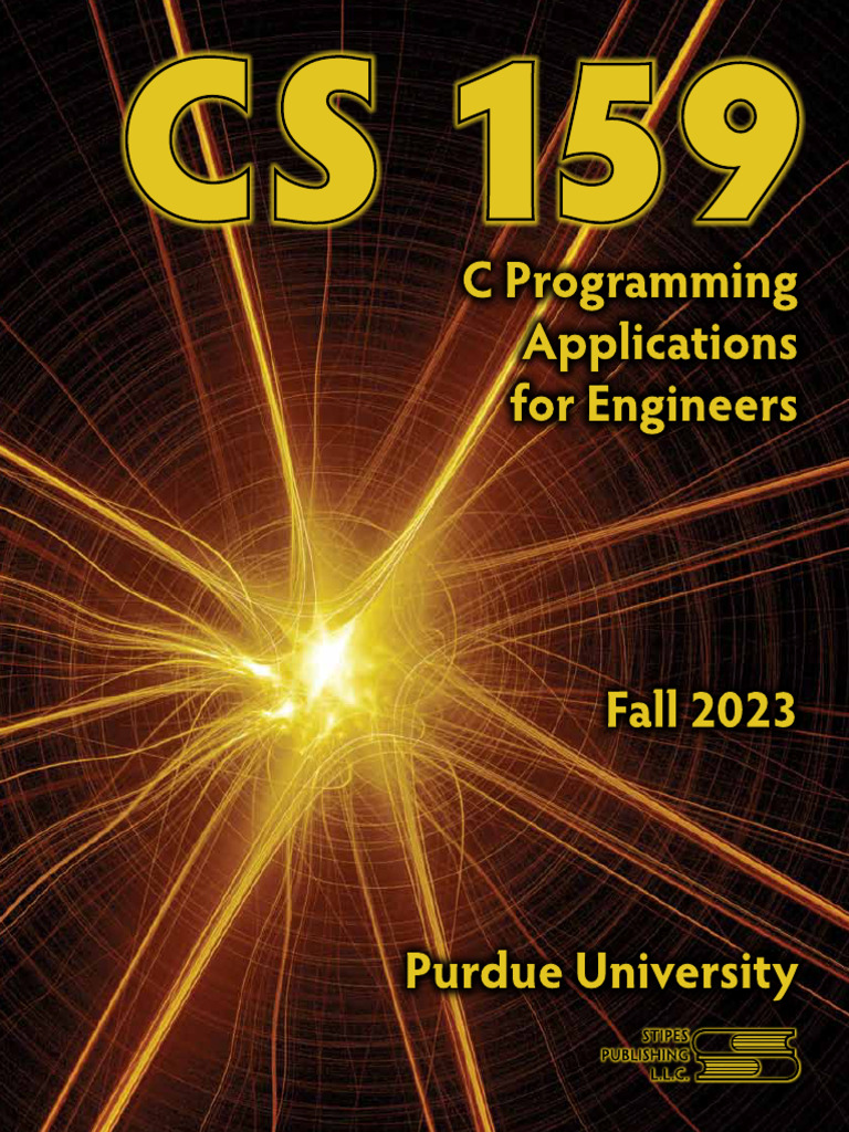 William Crum - PURD CS 159 C Programming For Engineers, Fall 2023 (2023 ... William Crum - PURD CS 159 C Programming For Engineers, Fall 2023 (2023 ...
