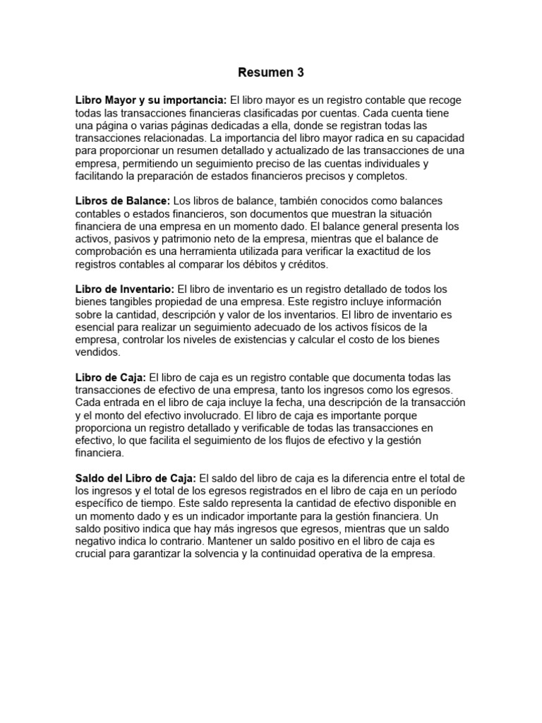 Resumen 3 | PDF