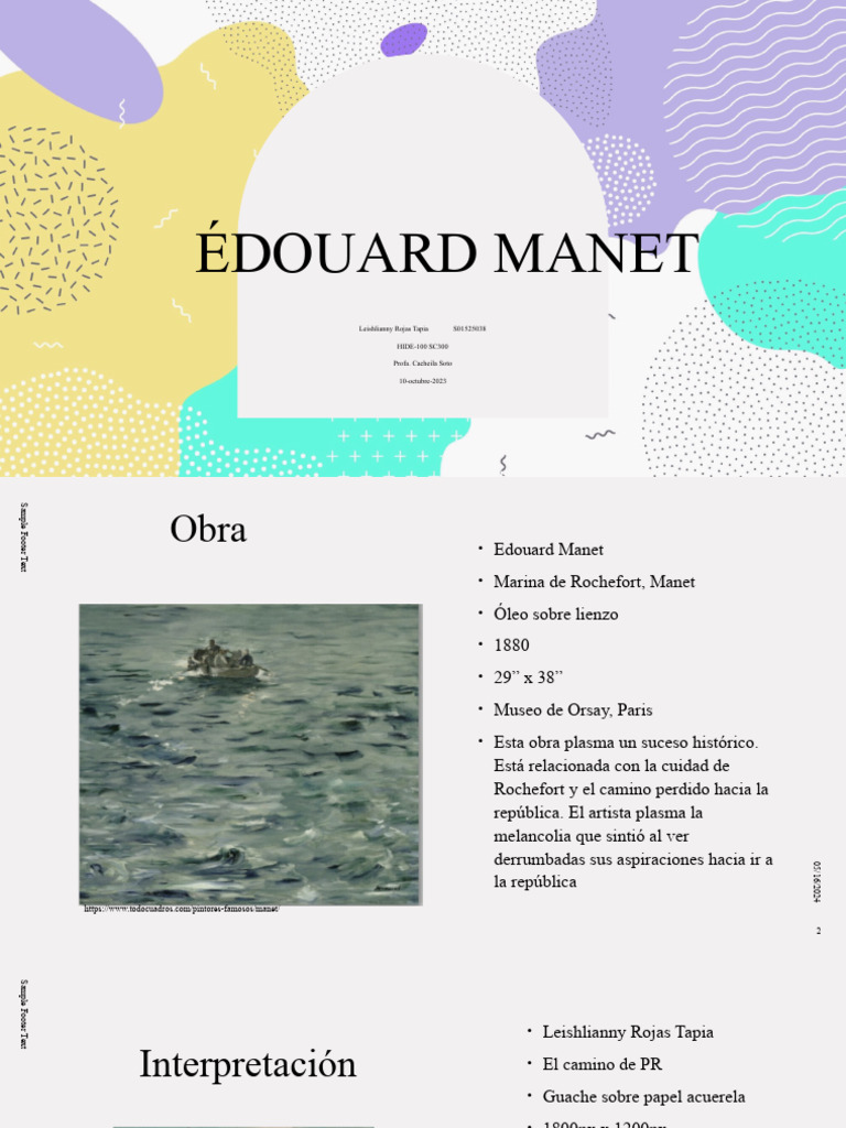Edouard Manet | PDF