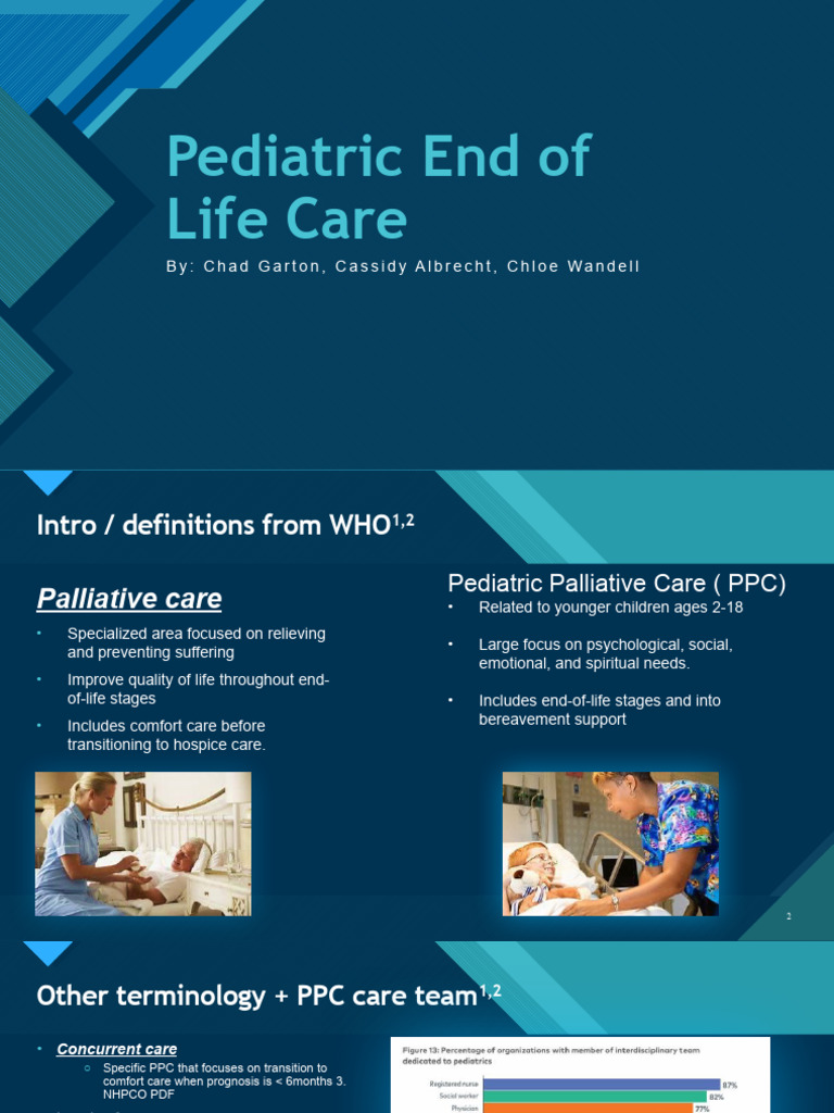 pediatric end of life care presentation | PDF | Palliative Care | End ...