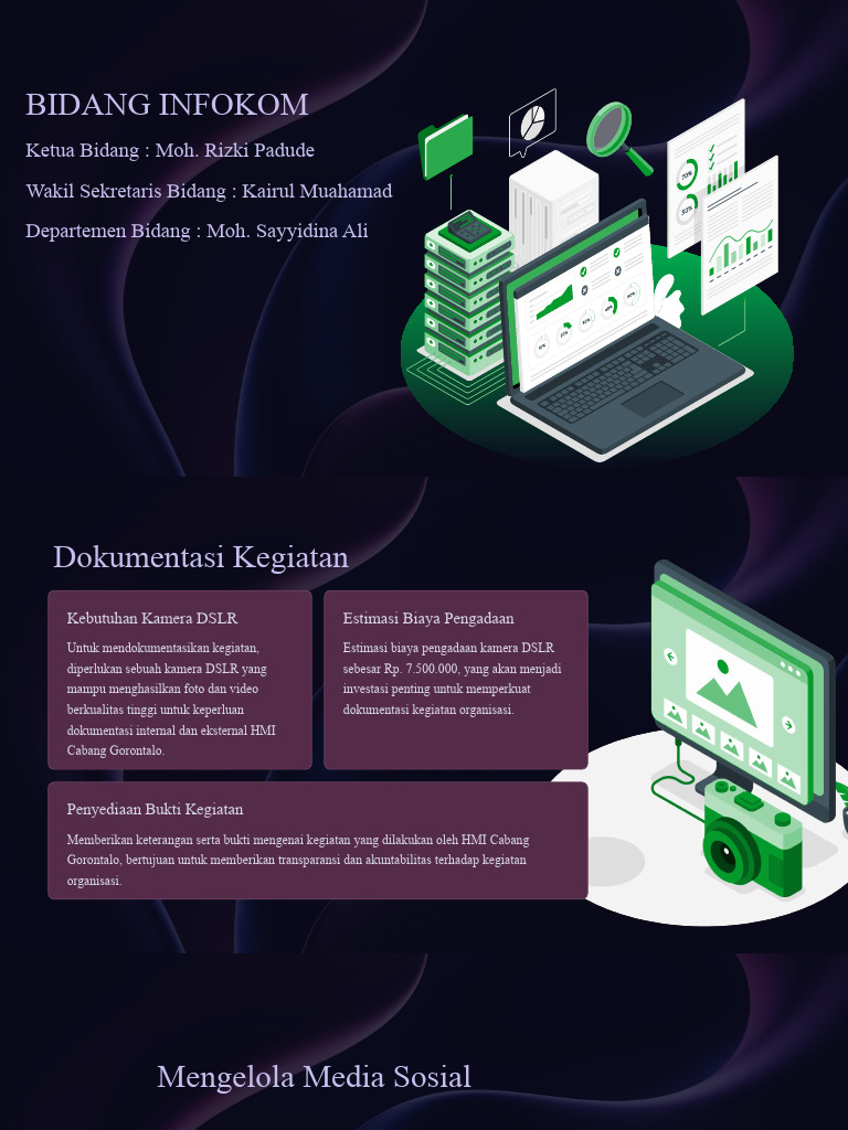 Bidang Infokom Hmi Cabang Gorontalo | PDF | Bisnis