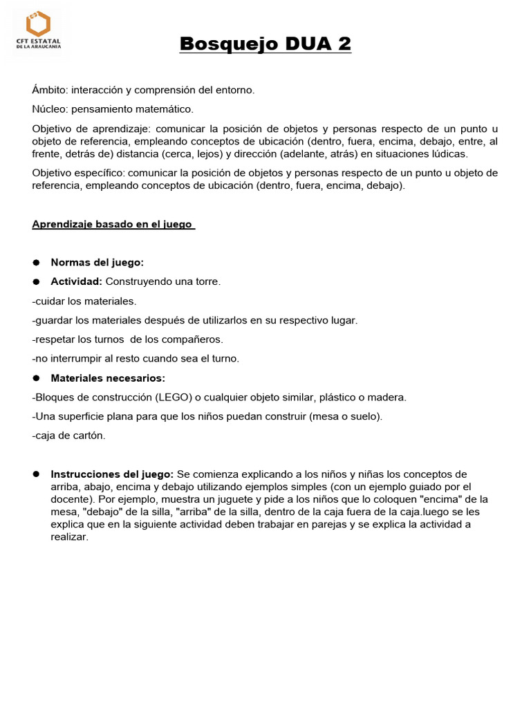 Dua 2 | PDF | Aprendizaje | Cognición