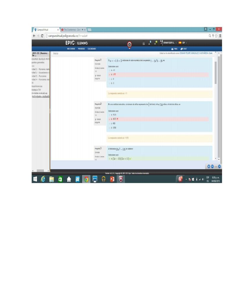 Examen Parcial Semana 4 - Primer Intento | PDF