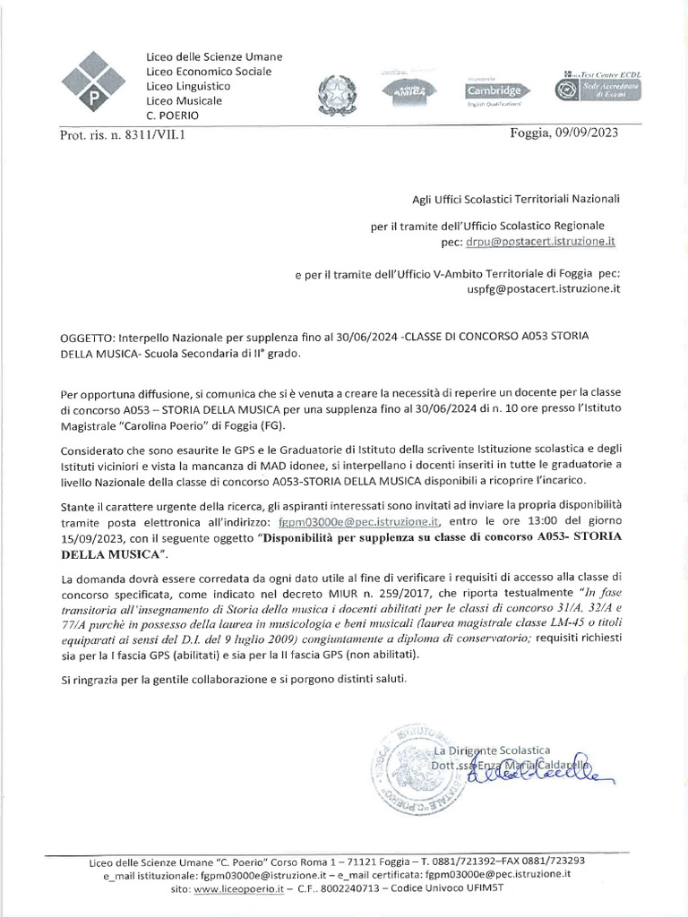 Interpello A053 1 | PDF