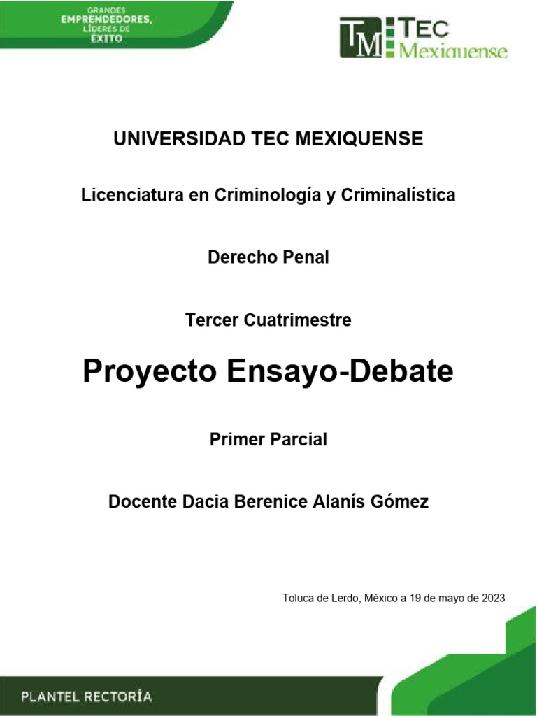Proyecto_DP | PDF | Ensayos | Comunicación