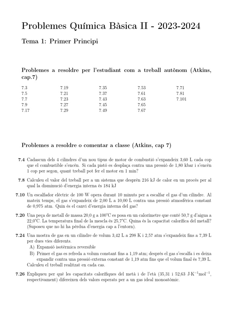 1-Primer Principi (Prob) | PDF