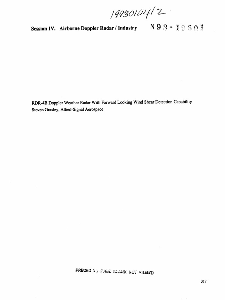 RDR-4B System | Download Free PDF | Wireless | Telecommunications Engineering