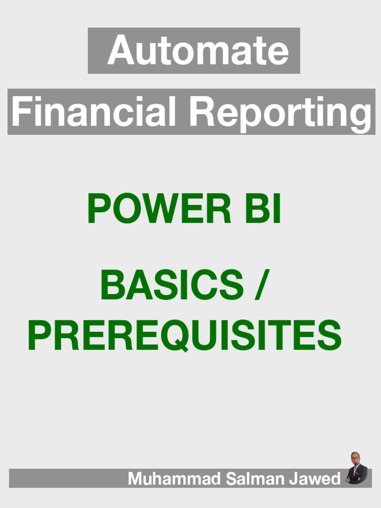 Automate Financial Reporting - Power BI Basics | PDF | Table (Database ...
