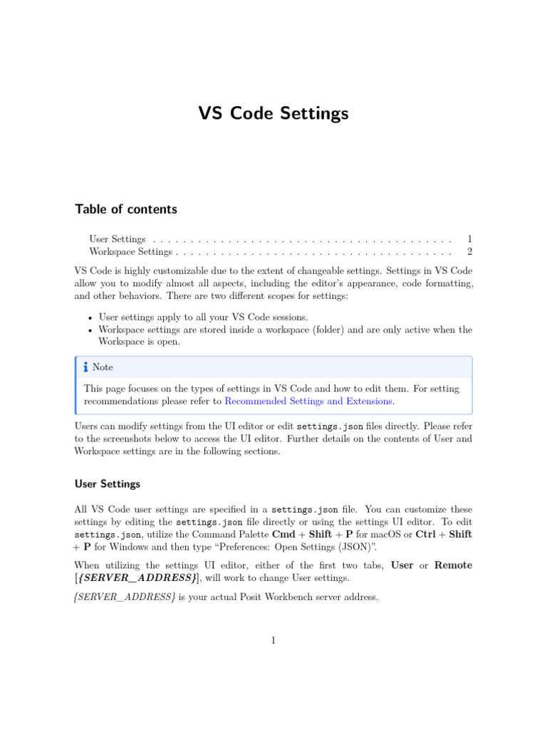 Settings | PDF | Computers