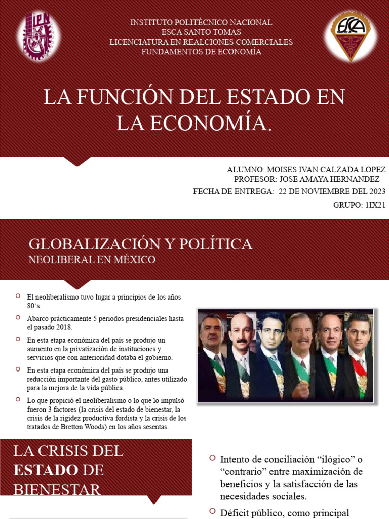 Primera Actividad de Aprendizaje U Vi | PDF | Neoliberalismo ...