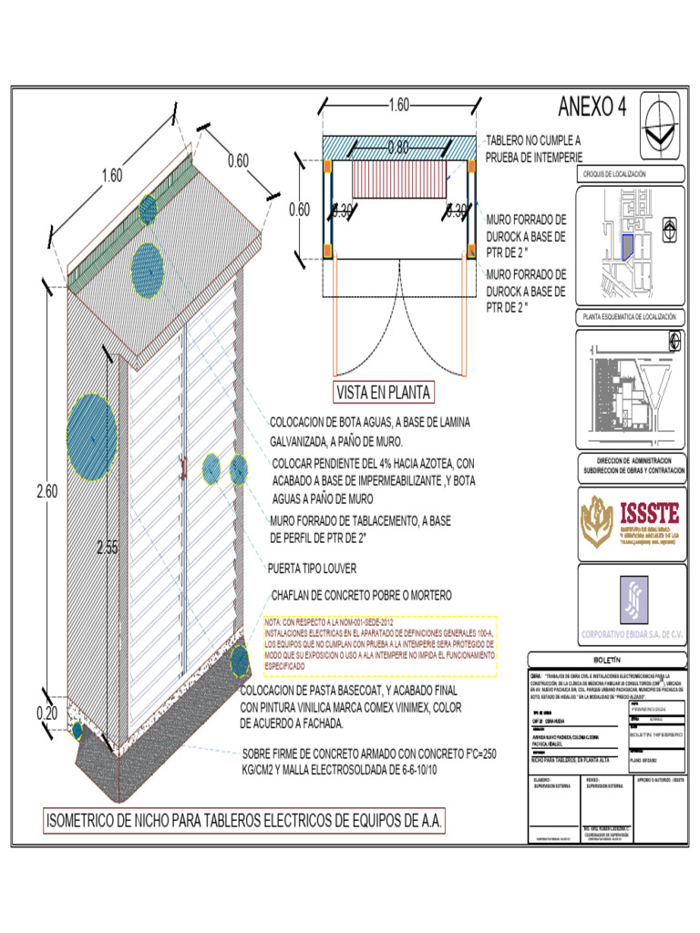 Nichos para Tableros Eléctricos en Obra | PDF