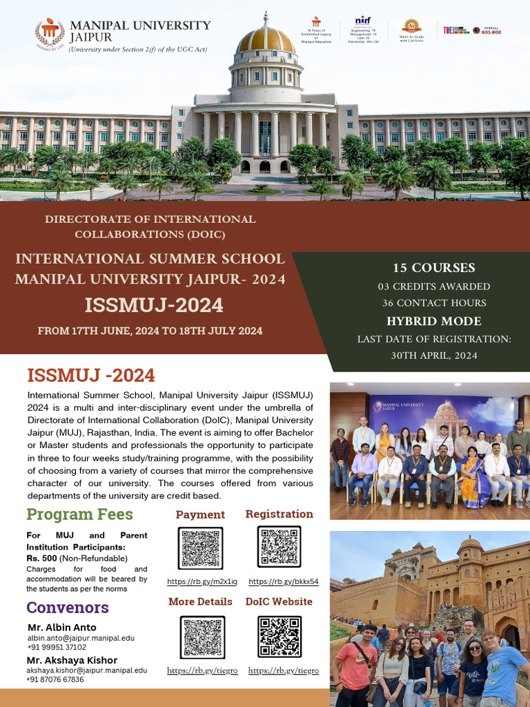 Issmuj 2024 Flyer Manipal - 20240320 - 091424 - 0000 | PDF ...