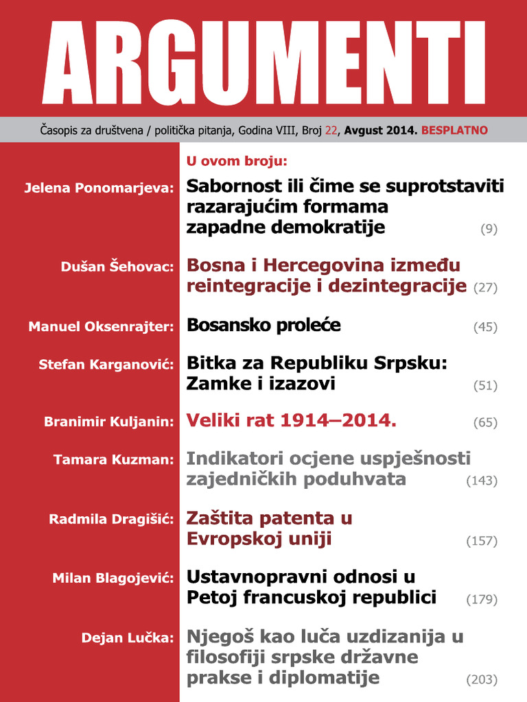 Argumenti 22 | PDF