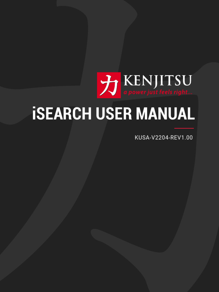 Isearch V3 User Manual EN | PDF
