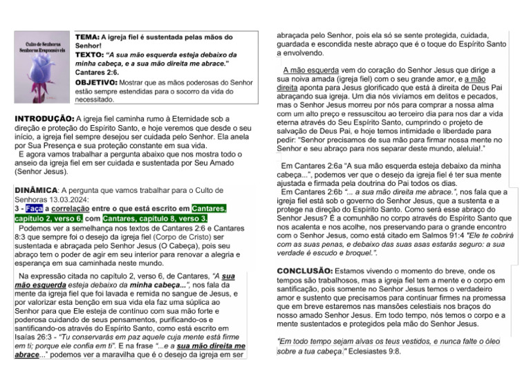 Dinâmica Pergunta 3 Dia 13.03.2024 | PDF