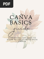 Canva Basics Guide PDF | PDF | Icon (Computing) | World Wide Web