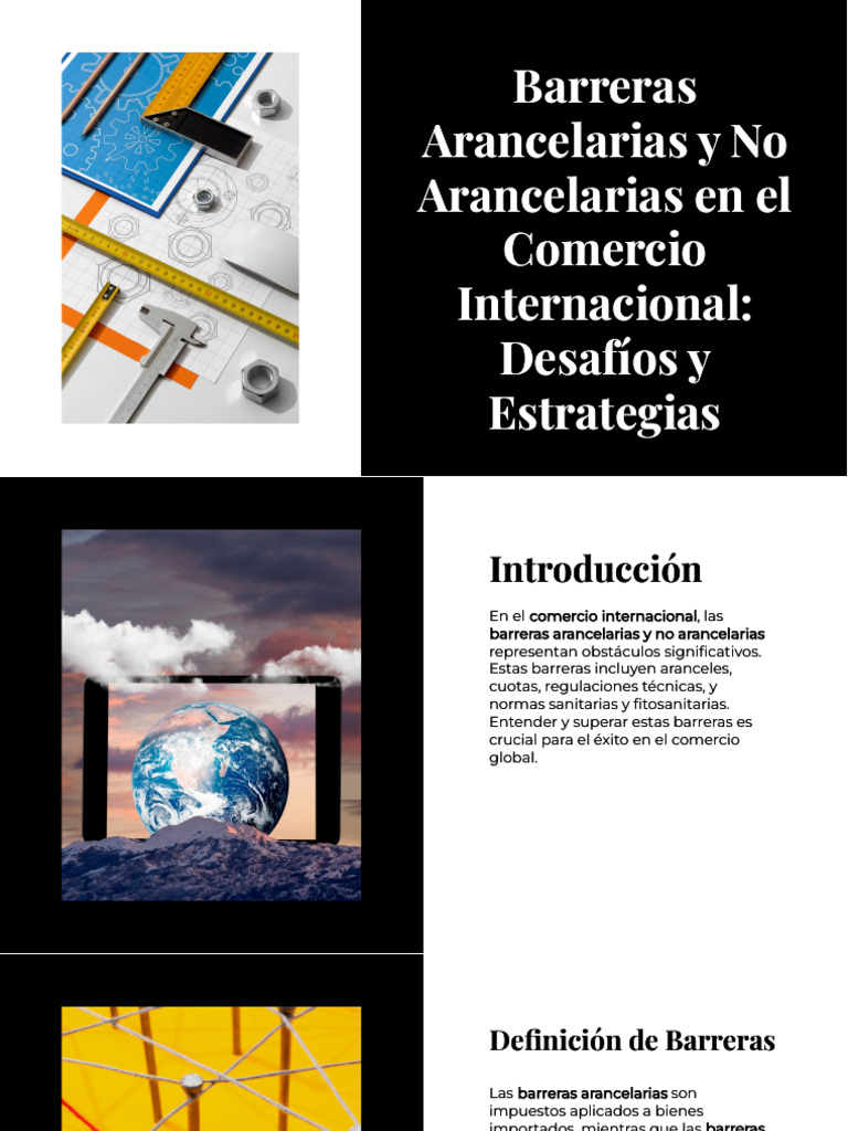 Barreras Arancelarias y No Arancelarias | PDF | Barreras no arancelarias al comercio | Arancel