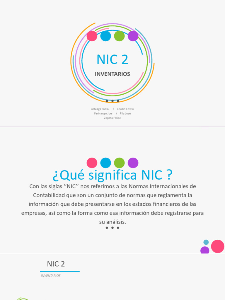 Nic 2. | PDF | Negocios económicos | Ciencias económicas