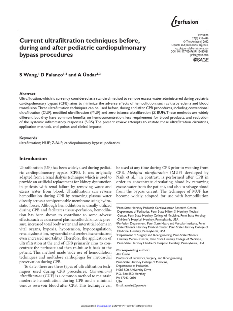 Wang 2012 | PDF | Blood | Hemodynamics