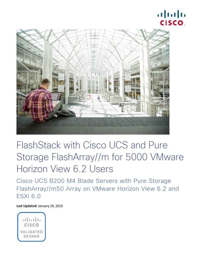 Flashstack With Cisco Ucs and Pure Storage Flasharray//M For 5000 Vmware Horizon View 6.2 Users ...