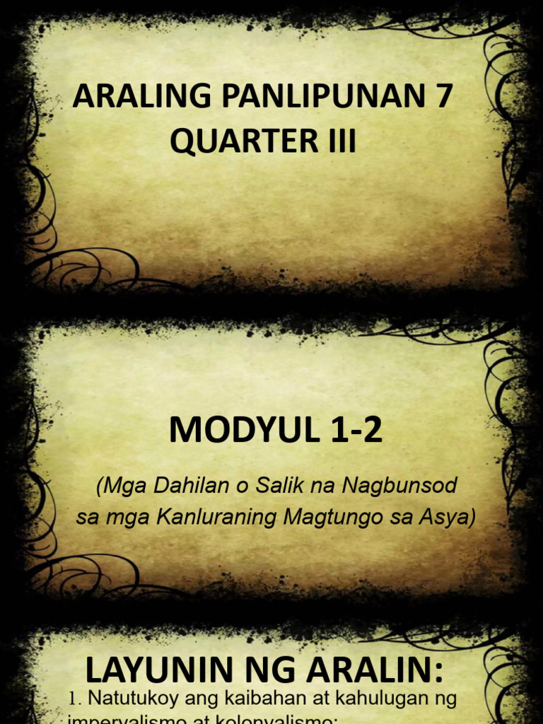 Grade 7 New 3rd Quarter Pdf