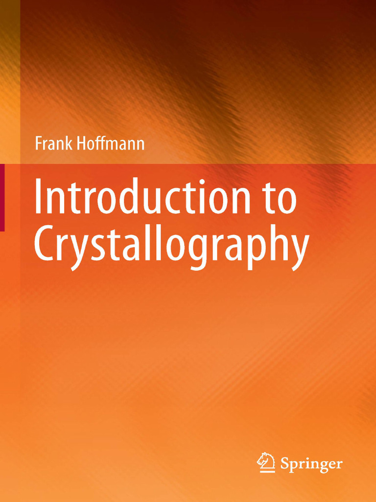 Hoffmann2020 - Introduction To Crystallography - PDF PORTADA | PDF
