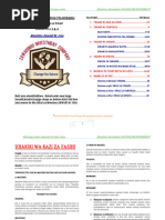 Ngoswe Penzi Kitovu Cha Uzembe | PDF