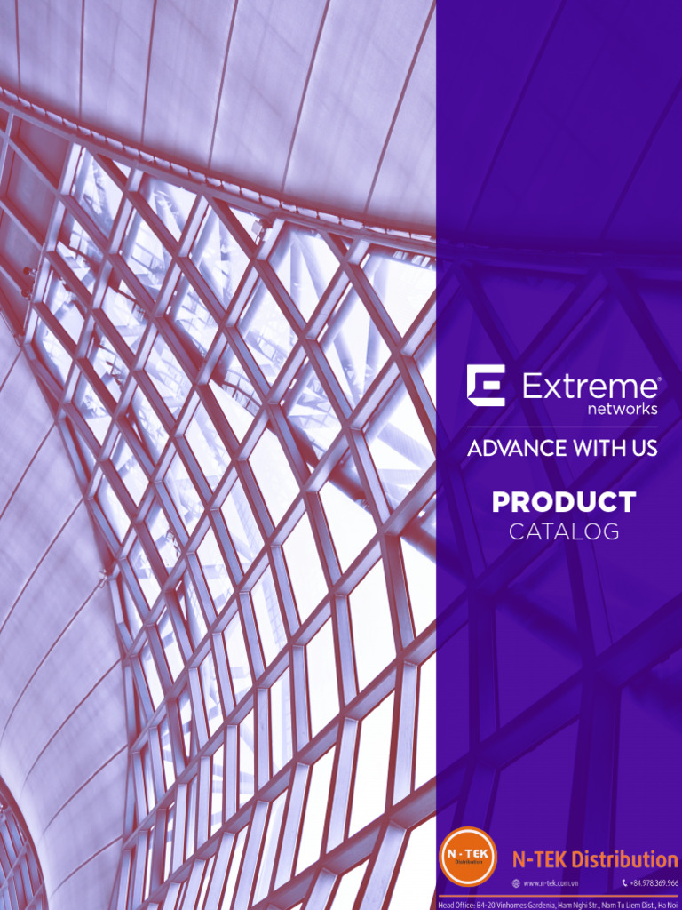 Catalog English EXTREME Networks | PDF | Network Switch | Wi Fi