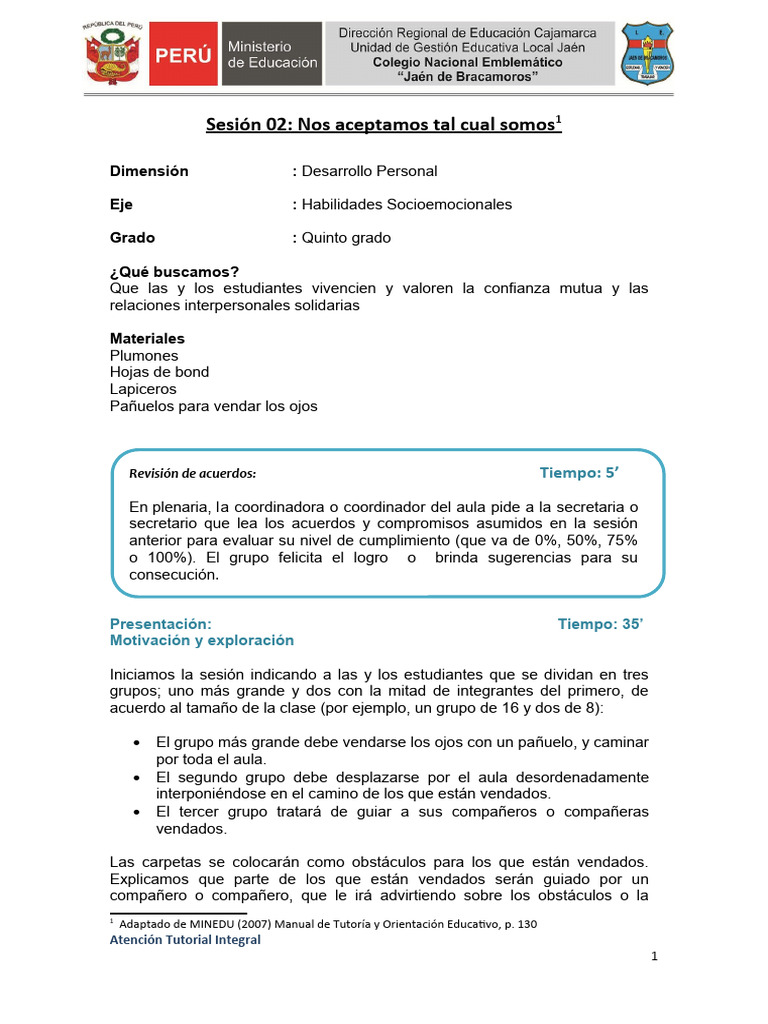 ATI5 - S02 - Dimensión Personal | Descargar gratis PDF | Conceptos ...
