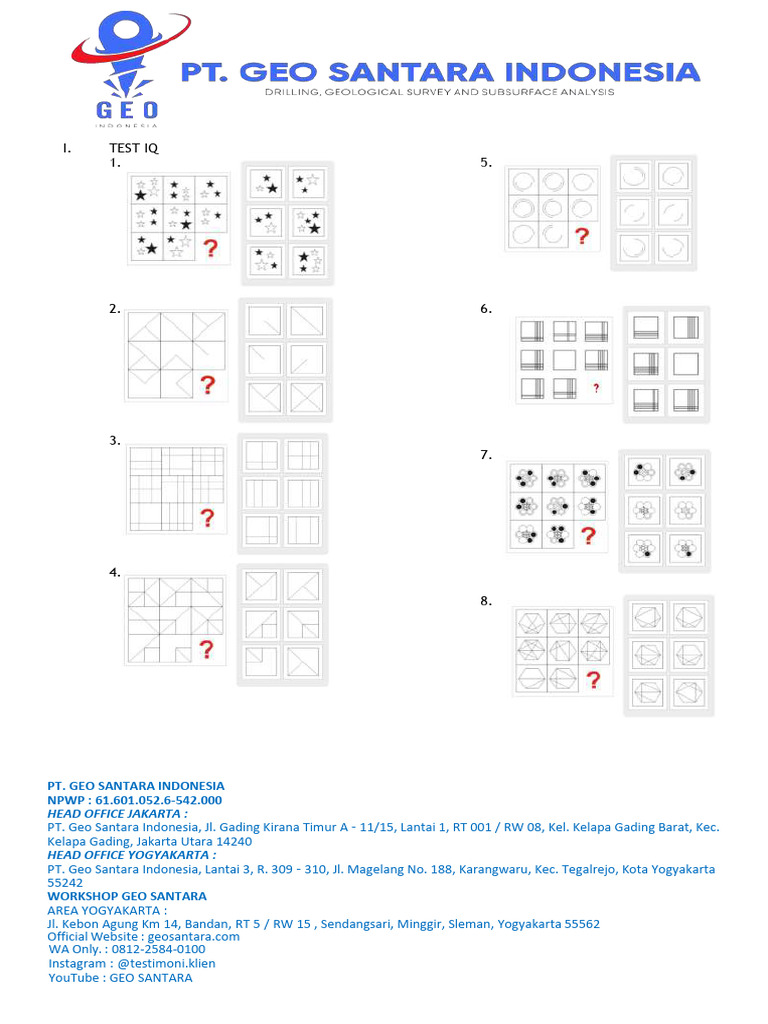 Test Psikotes | PDF
