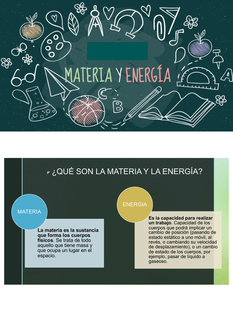 Materia y Energía | PDF | Coloide | Agua